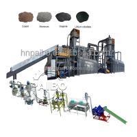 China UT-500 500KG/H Environmental Waste Battery Recycle Plant Lithium Battery Recycling Machine for sale