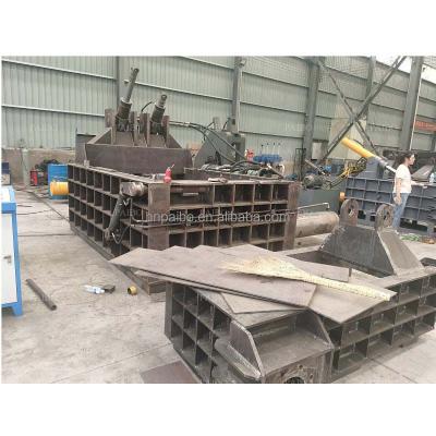 China 22kW Power Aluminum Metal Packing Baler for Waste Cans and Scrap Metal Compaction for sale
