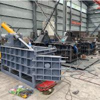 China 22kW Power Aluminum Metal Packing Baler for Waste Cans and Scrap Metal Compaction for sale