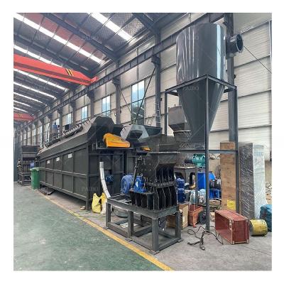 China Recycle Waste Lithium Battery with 1000L/H Battery Crushing and Separating Machine for sale