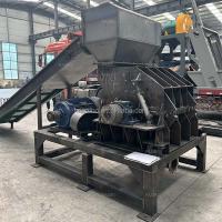 China Powerful 30kW Scrap Metal Crusher Aluminum Shredder Machine for Recycling Waste Metal for sale
