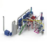China UT-2000 2000KG/H Energy Saving Lithium Ion Battery Recycling Plant from Paibo Machine for sale