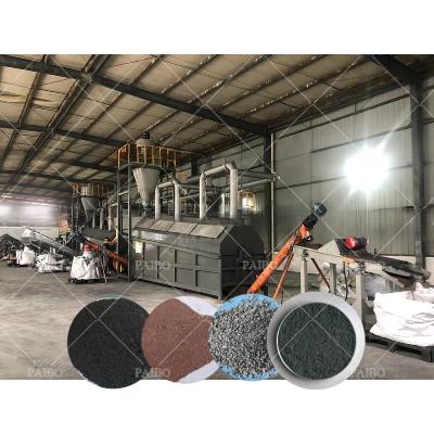 China 500KG/H Li-ion Battery Recycling Machinery Scrap Ev Car Lithium Ion Battery Recycle Production Line for sale