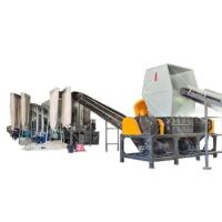 China Home Appliance Recycling Plant Fridge Crushing Machine for 600KG/H Abandoned Metal for sale