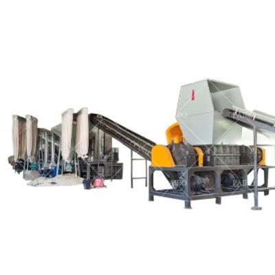 China Home Appliance Recycling Plant Fridge Crushing Machine for 600KG/H Abandoned Metal for sale