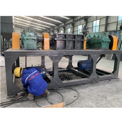 China Waste Recyling Industrial dedicated fragments machine Used Tire Shredder Machine for sale
