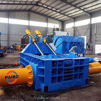 China Automatic Metal Baler Machine for Scrap and Waste Packing 5000kg Weight Horizontal for sale