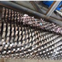 China Car Metal Frame Shredding Equipment Dual-Shaft Shredder Machine In USA For Scrap Metal Recycling Plant for sale