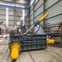 China Small Size Horizontal Waste Metal Baler for Aluminum Cans and Scrap Metal Press in USA for sale