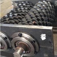 China Scrap Car Tire Shredder Machine 45kW Power Waste Plastic Recycling Industrial Shredder for sale
