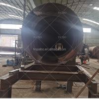 China 7CBM Capacity Continuous Charcoal Powder Making Machine for Peanut Shell Carbonization for sale