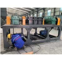 China 3000kg/h Max.Production Capacity Double Shaft Shredder for Waste Tires and Net Furniture for sale