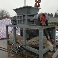 China 3000kg/h Max.Production Capacity Double Shaft Shredder for Waste Tires and Net Furniture for sale