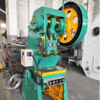 China PB23 16 Ton Plate Manual Mechanical Power Press for Metal Sheet Steel Hole Stamping for sale