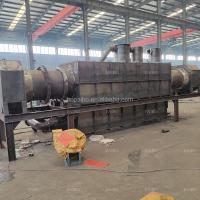 China Continuous Rotary Biochar Pyrolysis Carbonization Stove for Environmental Hot Air Flow for sale
