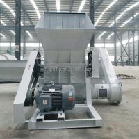 China Stainless steel Automatic waste shredder for plastic film and non woven bag crushing for sale