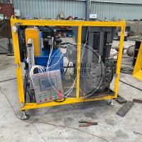 China Recycle Aluminum Scrap Blocks with 300 KG Mechanical Stamping and Briquetting Machine for sale