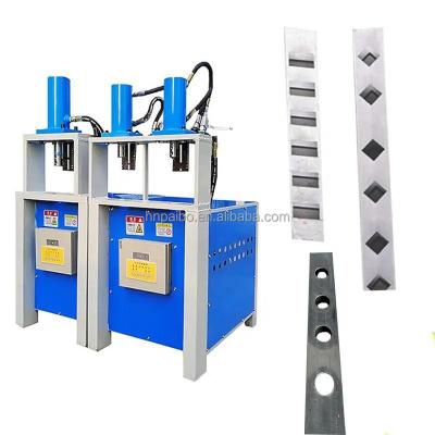 China Hydraulic 90 Degree Cutting Shearing Machine for Stainless Steel Square Hole Notching for sale