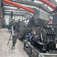 China AC Air Conditioner Radiator Aluminum Copper Separator Shredder Recycling Machine in Japan and South Korea for sale