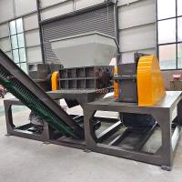 China Say Goodbye to Metal Shells and Household Waste with Our Dual-Shaft Shredding Machine for sale