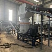 China Automobile Car Water Tank Crushing And Separating Equipment for Recycling Scrap Radiators for sale