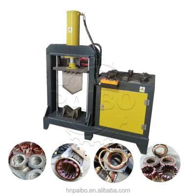 China Scrap Electric Motor Stator Cutting and Dismantling Equipment with 2.6m*1.1m*1.2m Size for sale