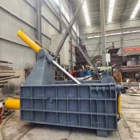 China Compact Automatic Hydraulic Scrap Car Shredder Compress Baler Machine for Industrial for sale