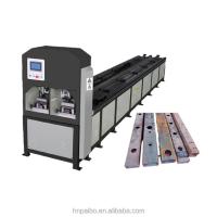 China Food Shop Processing Diameter 50mm Hydraulic Pipe Punching Machine with Square Hole for sale