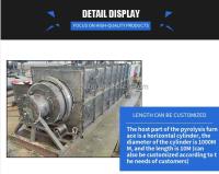 China Stainless Steel Carbonizing Machines for Rice Husk Fertilizer Production Equipment for sale