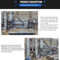China Stainless Steel Carbonizing Machines for Rice Husk Fertilizer Production Equipment for sale