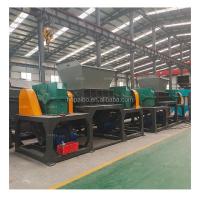 China Industrial Dedicated Fragments Machine for Auto Double Shaft Steel Scrap Wire Cars Tire Metal Shredding for sale