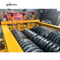 China Pressing And Cutting Radiator Recycling Machine Easy To Operate Suitable for Copper Aluminum Radiator Separator for sale