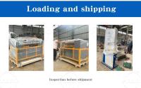 China Pressing And Cutting Radiator Recycling Machine Easy To Operate Suitable for Copper Aluminum Radiator Separator for sale