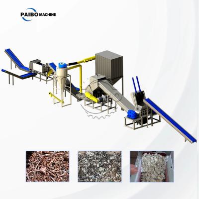China High Separation Rate and Easy Operation Features Waste Refrigerator Recycling Line for Recycling for sale