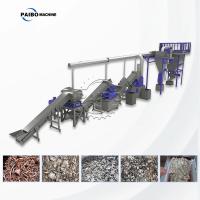 China High Purification Environmental Protection Machinery Refrigerator Recycling Plant Line with Abandon Metal Tear for sale
