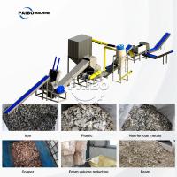 China Raw Material Old Home Appliance Refrigerator Recycling Plant Line for Environmental Protection and Broken Refrigerator for sale