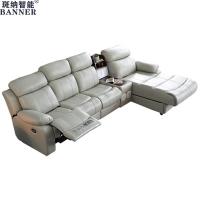 China BN Leather Smart Sofa Capsule Home Theater Modern Minimalist Functional Sofa with L Shape Combination Electric Recliner for sale