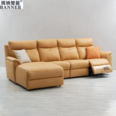 China BN Space Capsule Chaise Longue Combination Functional Sofa Living Room Minimalist Corner L-Shaped Electric Recliner for sale