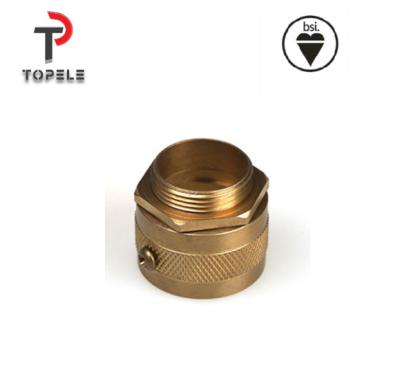 China Brass Flex Metal Conduit Fittings Male Hexagon Bush 20mm to 32mm BS Standard for sale
