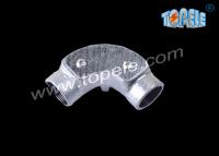 China Malleable Iron Threaded Junction Box Channel Inspection Elbow BS4568 20mm 25mm for sale