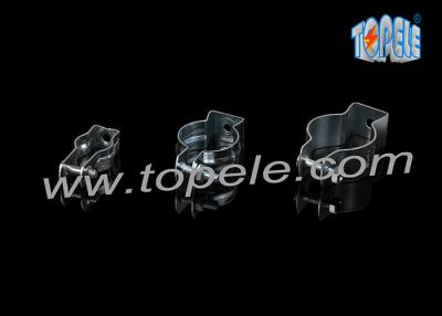 China Electro-Galvanized Steel Conduit Hangers with Bolt and Nut 1/2 to 4 Inch EMT for sale