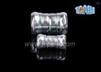 China Electrical Metallic Tubing Compression Coupling 1/2 to 4 Inch Zinc Plated Steel EMT Connector for sale