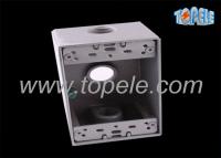 China TOPELE 3-Hole One Gang Weatherproof Electrical Box 2