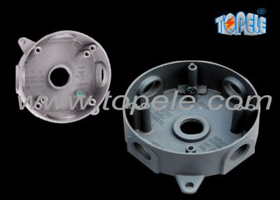 China TOPELE 4 Inch Round Weatherproof Junction Box 1-1/2