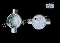China BS4568 Weatherproof Outlet Box Two Way Malleable Iron Through Way 20mm 25mm 3/4