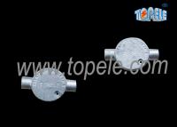 China BS4568 Weatherproof Outlet Box Two Way Malleable Iron Through Way 20mm 25mm 3/4