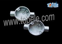 China BS4568 Weatherproof Outlet Box Two Way Malleable Iron Through Way 20mm 25mm 3/4