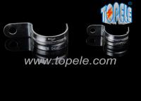 China Zinc Plated Steel IMC Conduit Pipe Clamp One Hole Strap 1/2in to 4in for sale