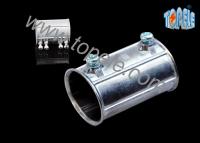 China Zinc EMT Set Screw Coupling 1/2 to 4 Inch Electrical Conduit Fittings Indoor Outdoor for sale