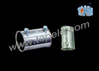 China Zinc EMT Set Screw Coupling 1/2 to 4 Inch Electrical Conduit Fittings Indoor Outdoor for sale